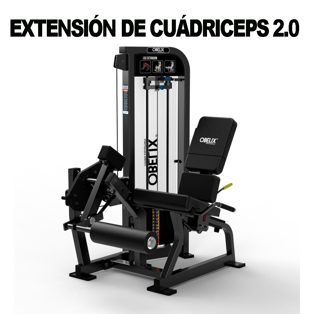 Extensión De Cuádriceps MO 2.0 | Obelix – fedesport