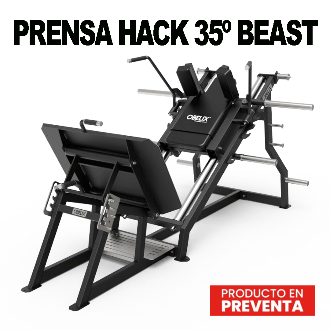 Prensa Hack 35º Lineal Beast | Obelix – fedesport
